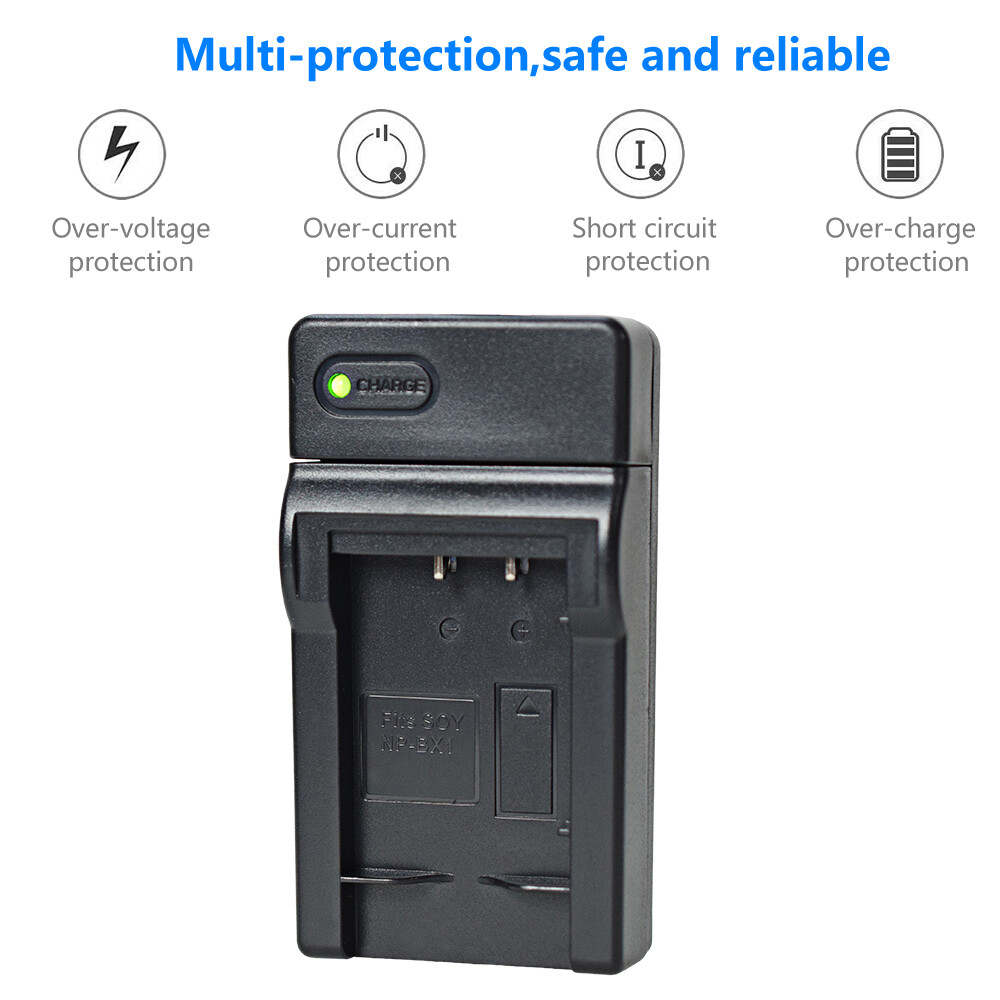 USB Battery Charger for Sony NP-BX1 X-Series & Vlog Camera ZV-1 ZV1 DSC ...
