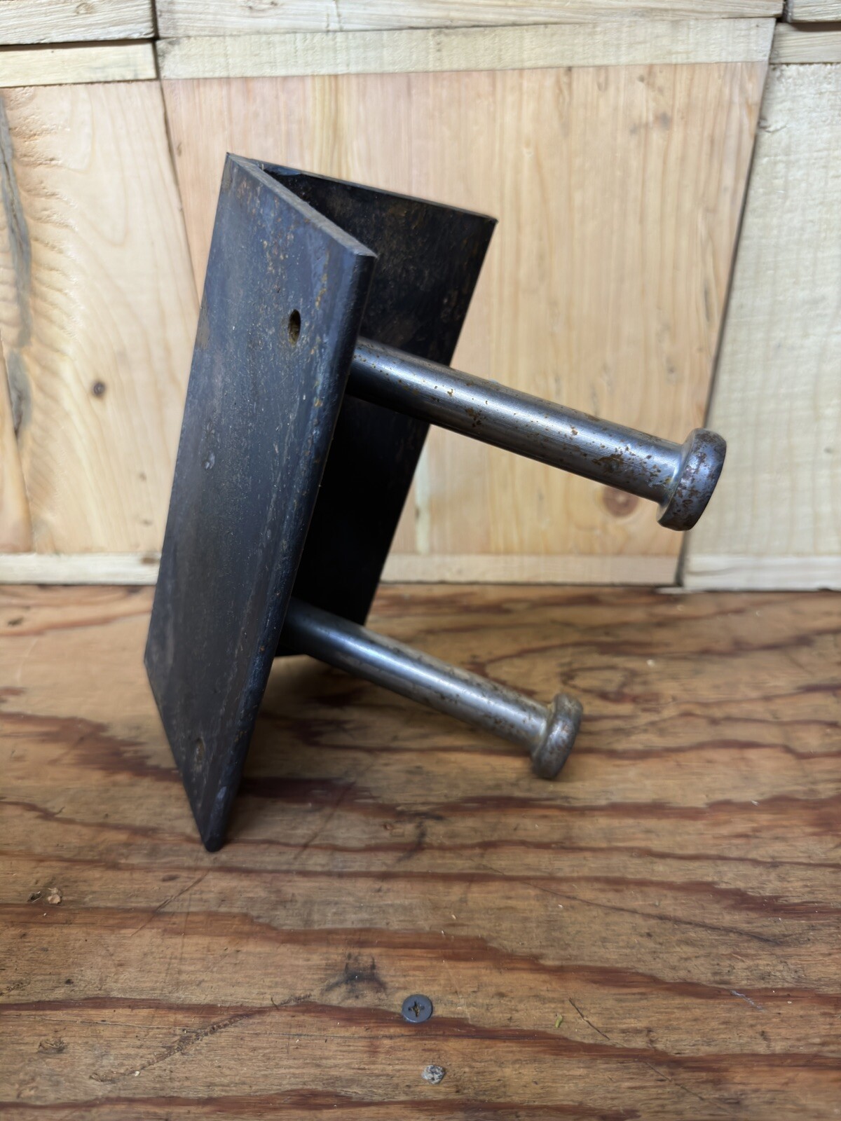 Angle Iron Embed Concrete 4” X 8” x 1/4” Really fast shipping | eBay