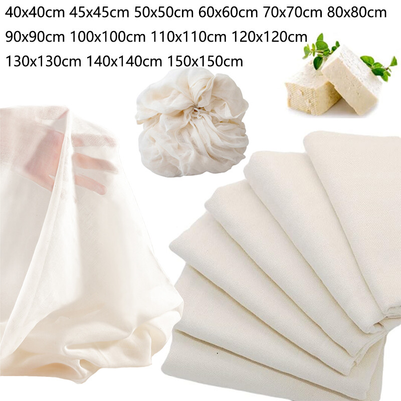 Cotton Cheese Cloth Straining Fabric Cooking Butter Gauze Draining | eBay