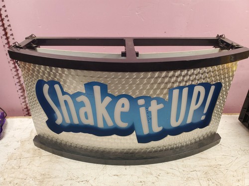 Shake It Up Hanging Store Display Sighn Milkshakes Dairy Bar 27x14x10 ...