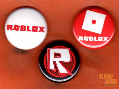 Set of three 1" Roblox pins/buttons | eBay