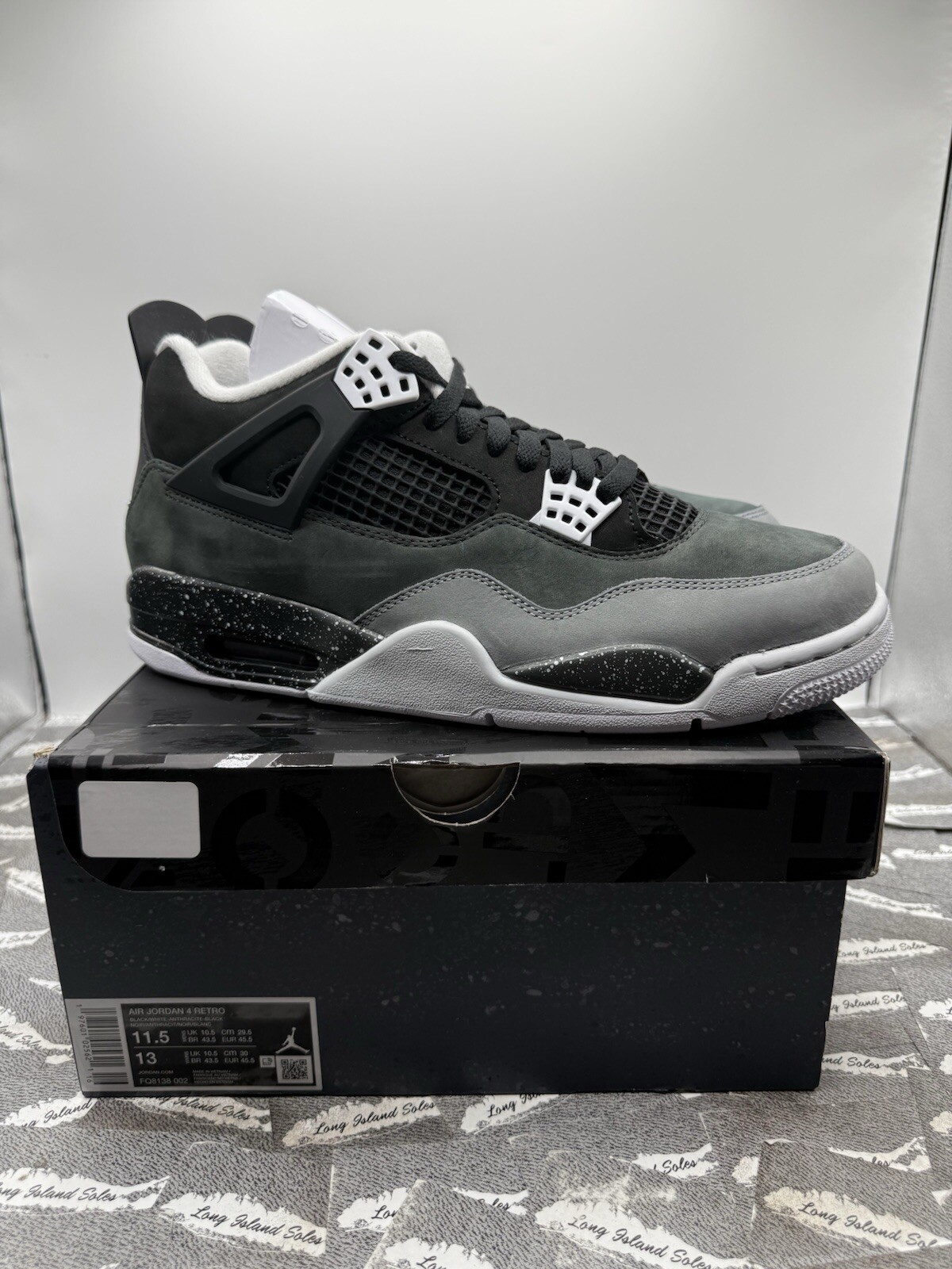 Nike Air Jordan 4 Fear Retro Jordan Ⅳ AJ4 Fear Men 2024 NEW FQ8138-002 ...