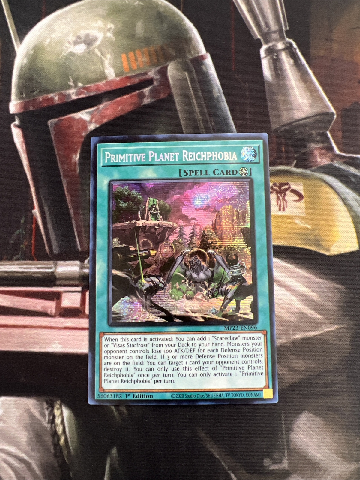 Yu-Gi-Oh! TCG Primitive Planet Reichphobia MP23-EN096 | eBay