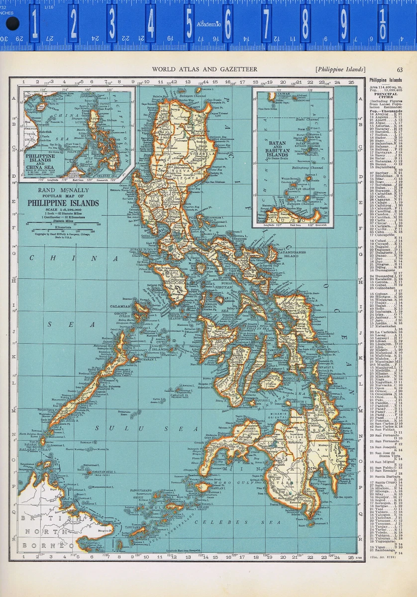 Philippine Map Detailed