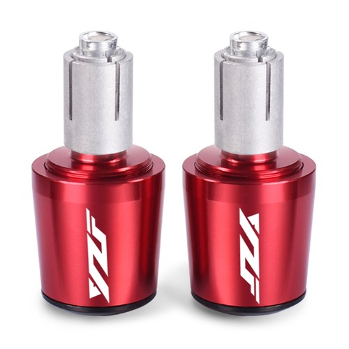 For Yamaha YZF R1 R3 R6 R15 Handle Bar End Caps Handlebar Hand Grips K ...