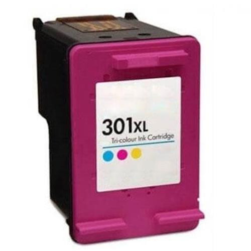 Refilled Ink For HP 301XL Black And 301 Colour Ink Cartridges Envy 5530 ...