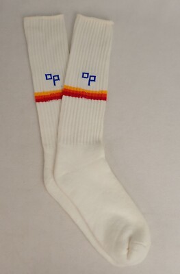 VINTAGE 1980's OP LONG TUBE SOCKS Skater Roller Skating Socks | eBay