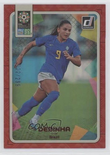 2023 Panini Donruss FIFA Women's World Cup Red /299 Debinha #15 | eBay