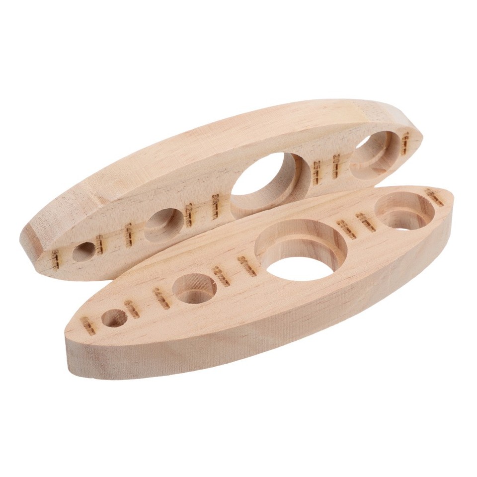 2 PCS Wooden Safety Eye Measuring Ruler Tool Crochet Measure Doll Setting | eBay Australia