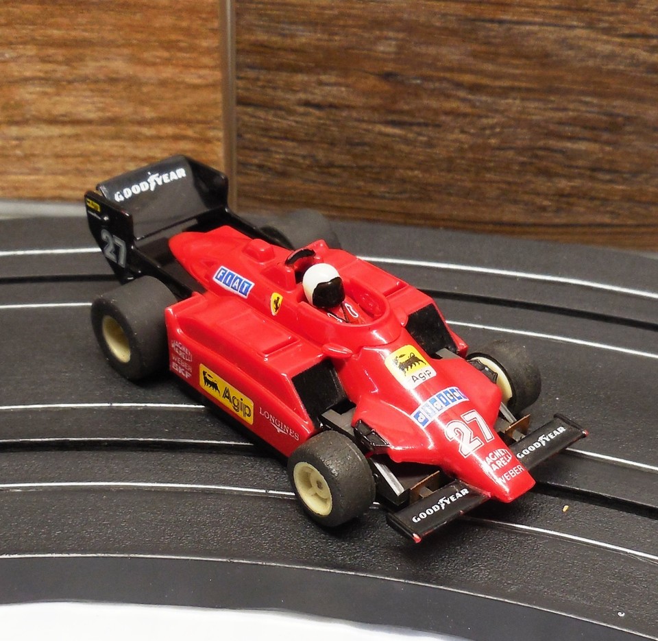 TYCO 440X2 Ferrari F1 HO Slot Car Goodyear FIAT Agip Weber TESTED | eBay