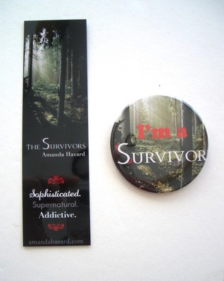 Amanda Havard The Survivants Promotionnel Marque-Pages & Bouton | eBay