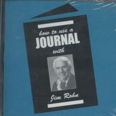 How To Use A Journal With Jim Rohn AUDIO CD personal development ...