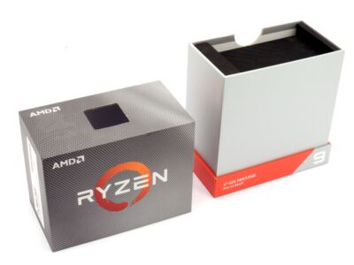 LEERE ORIGINALVERPACKUNG AMD Ryzen 9 3rd Gen Processor Packaging BOX ...