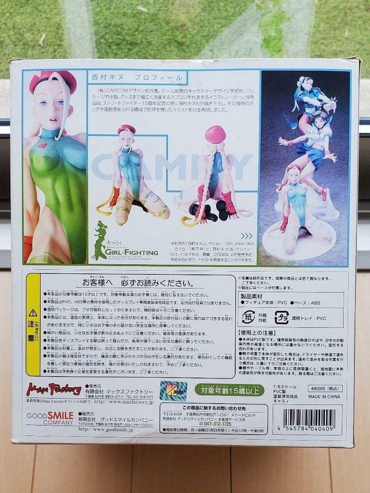 Cammy 1/6 Painted Figure Nishimura Kinu Collection STREET FIGHTER GIRL ...