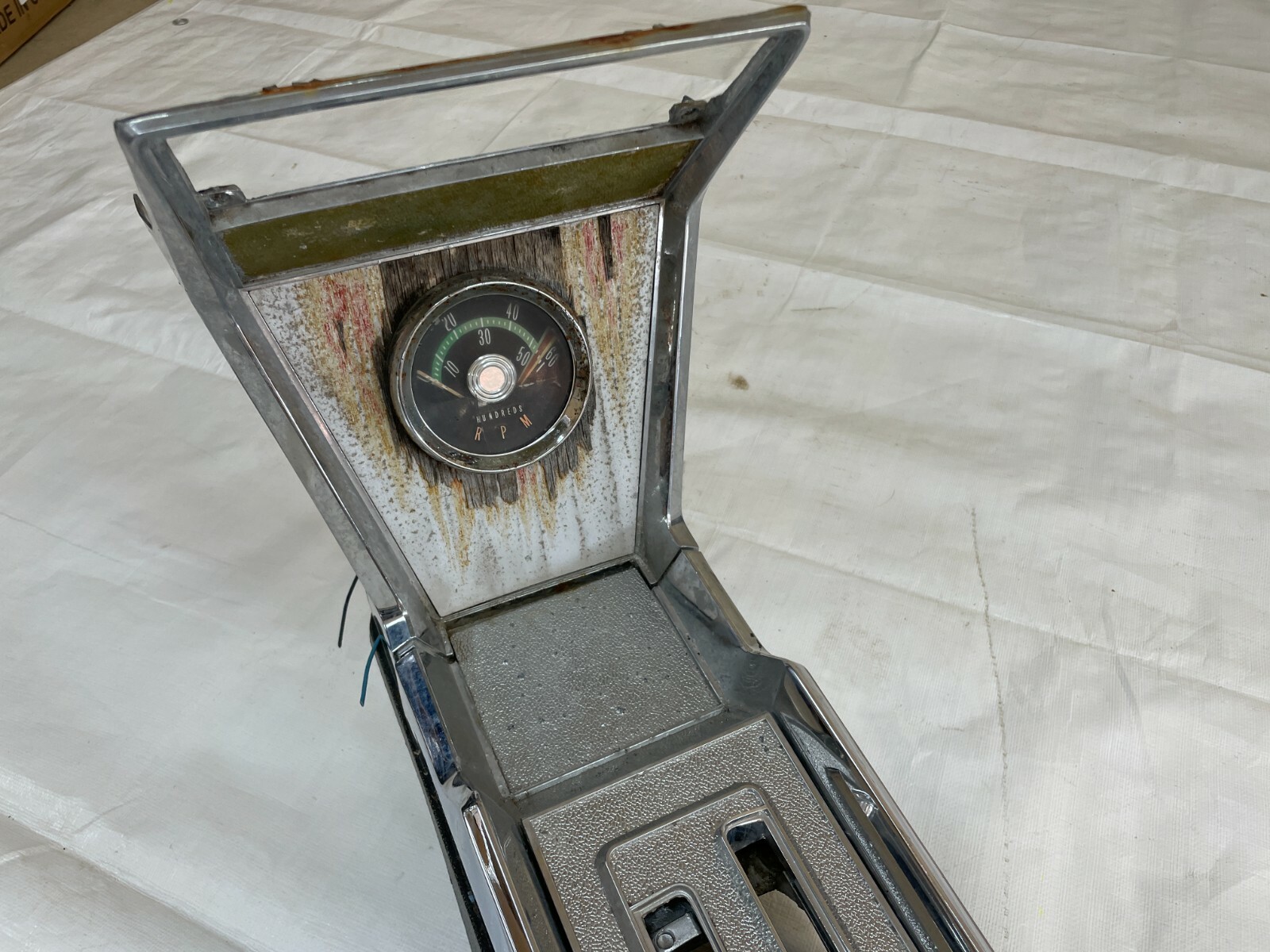 1965 1966 Pontiac Console & Tach Full Size Passenger Car Auto ...