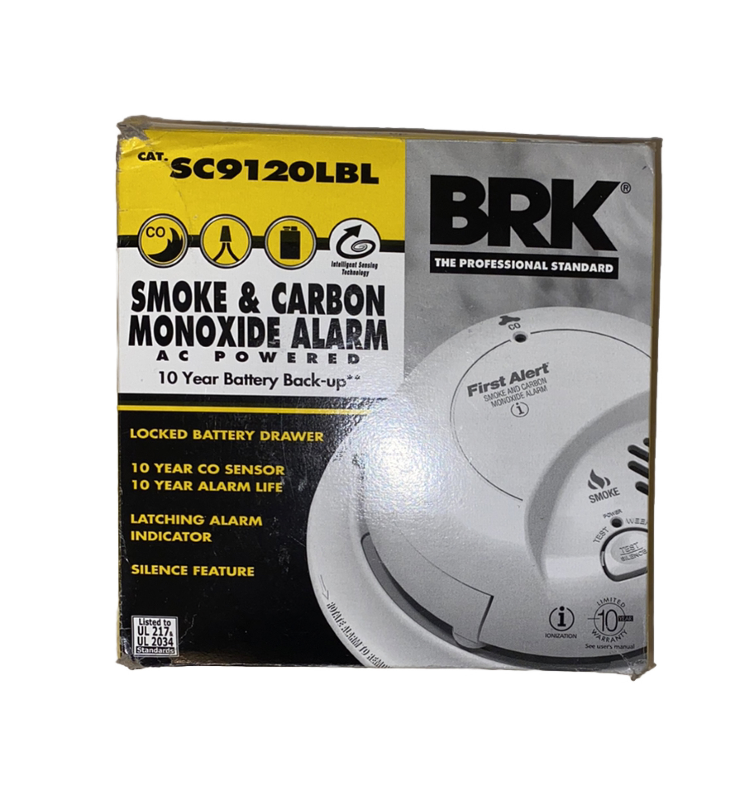 Smoke & Carbon Monoxide Detector Combo Lot Of 3 Kidde , Brk , First ...