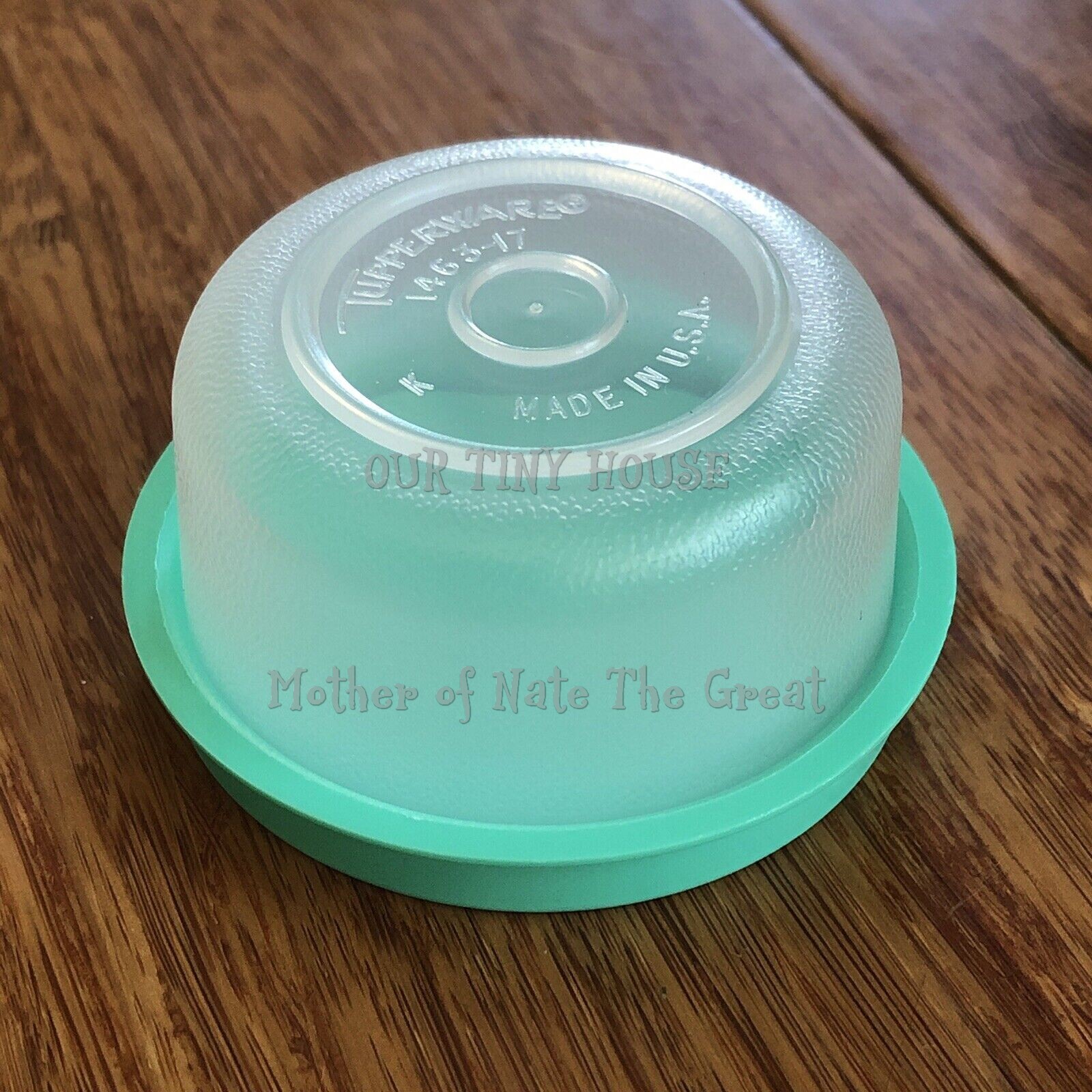 Vtg Tupperware Smidgets Pill 1 oz Mini Travel Container Teal Green ...
