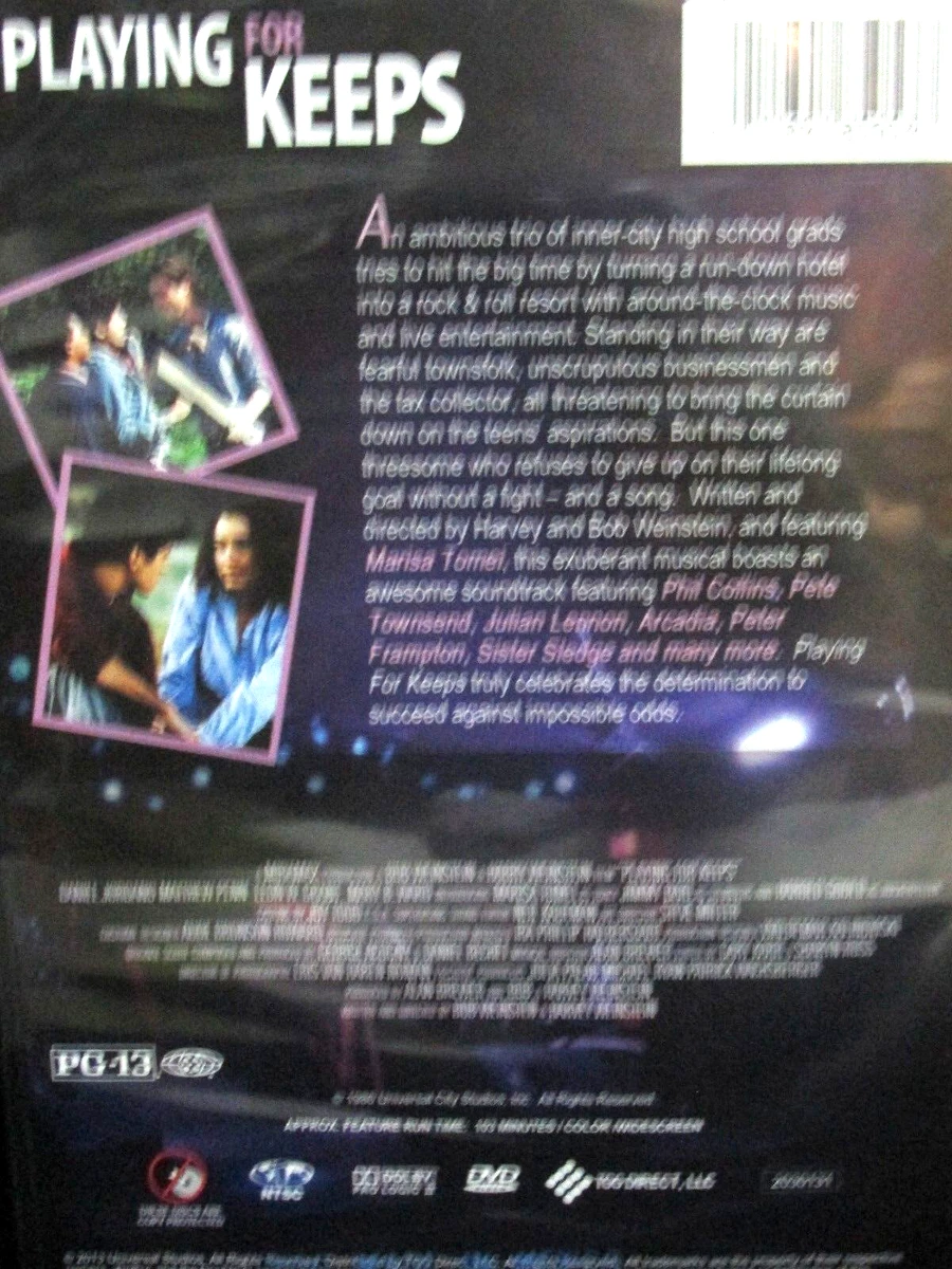 Playing For Keeps Dvd Cover