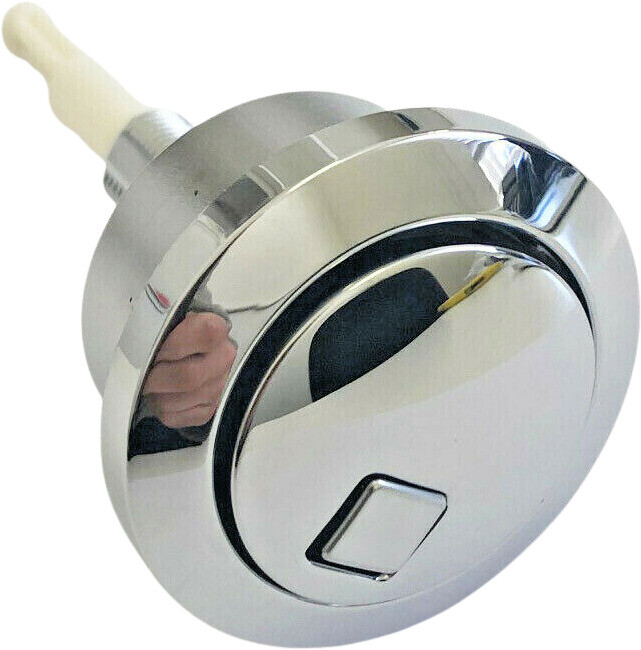 Geberit Impuls 280 TWICO 2 Dual Flush Toilet Button - Silver (274006KG1 ...