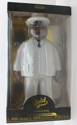Funko Gold Large 12" Notorious BIG Biggie Smalls White Suit Collectible ...