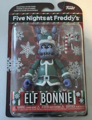 Funko Five Nights at Freddy's Elf Bonnie 5" Action Figure Holiday FNAF ...