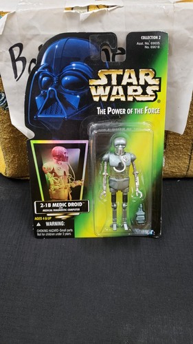 NIB SEALED 1996 STAR WARS 2-1B MEDIC DROID ACTION FIGURE POWER OF FORCE ...