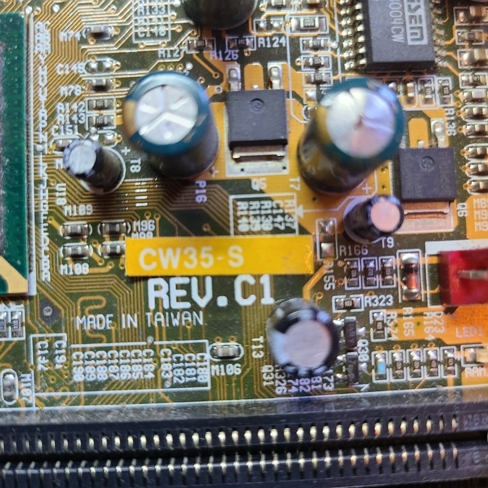 Motherboard DFI CW35 Series CW35-S REV.C1 Socket 370 PGA370 Retro Gaming Board | eBay