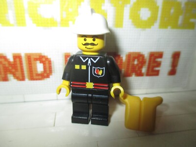 Lego - Minifigures - Fire - Flame Badge 2 Buttons Firemen Jacket ...