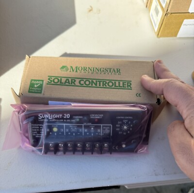 Sunlight 20 Amp Solar Charge Controller 888063781742| eBay