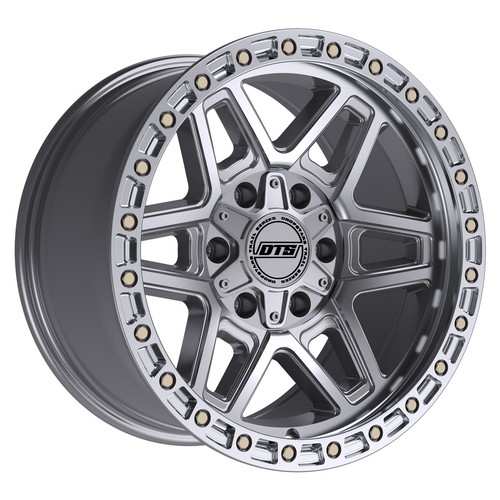 5/Dropstars Trail Series 602MS Machined Silver 17x9 6x135 / 6x5.5 -12mm ...