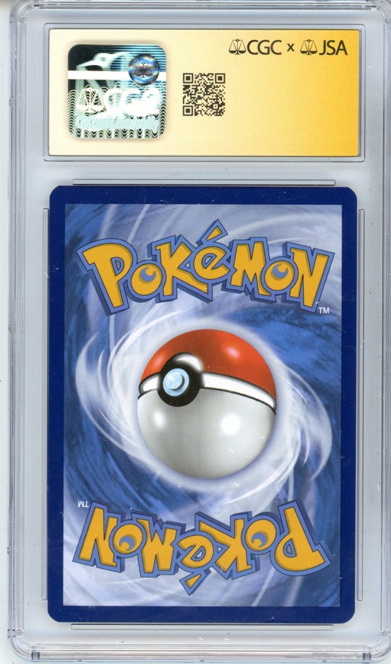 CGC Signed Eric Stuart Squirtle 001/034 Trading Card Game Classic Holo ...