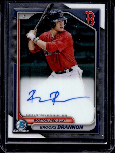 2024 Bowman Chrome Brooks Brannon Prospect Auto #CPA-BB | eBay
