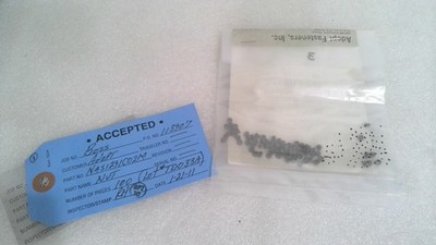 NATIONAL AERO STANDARDS NAS1291C02M SELF LOCKING EXTENDED W/ NUT (LOT ...