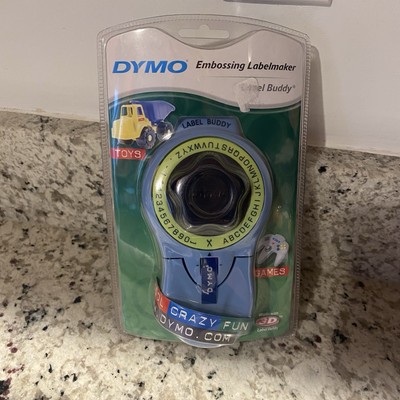 Dymo Embossing Label Maker Label Buddy W/ One 3/8” Label Roll | eBay