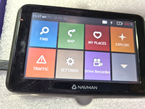 Navman DRIVE DUO 2.0 5-inch GPS Navigator Built-in Full HD Dash Cam ...