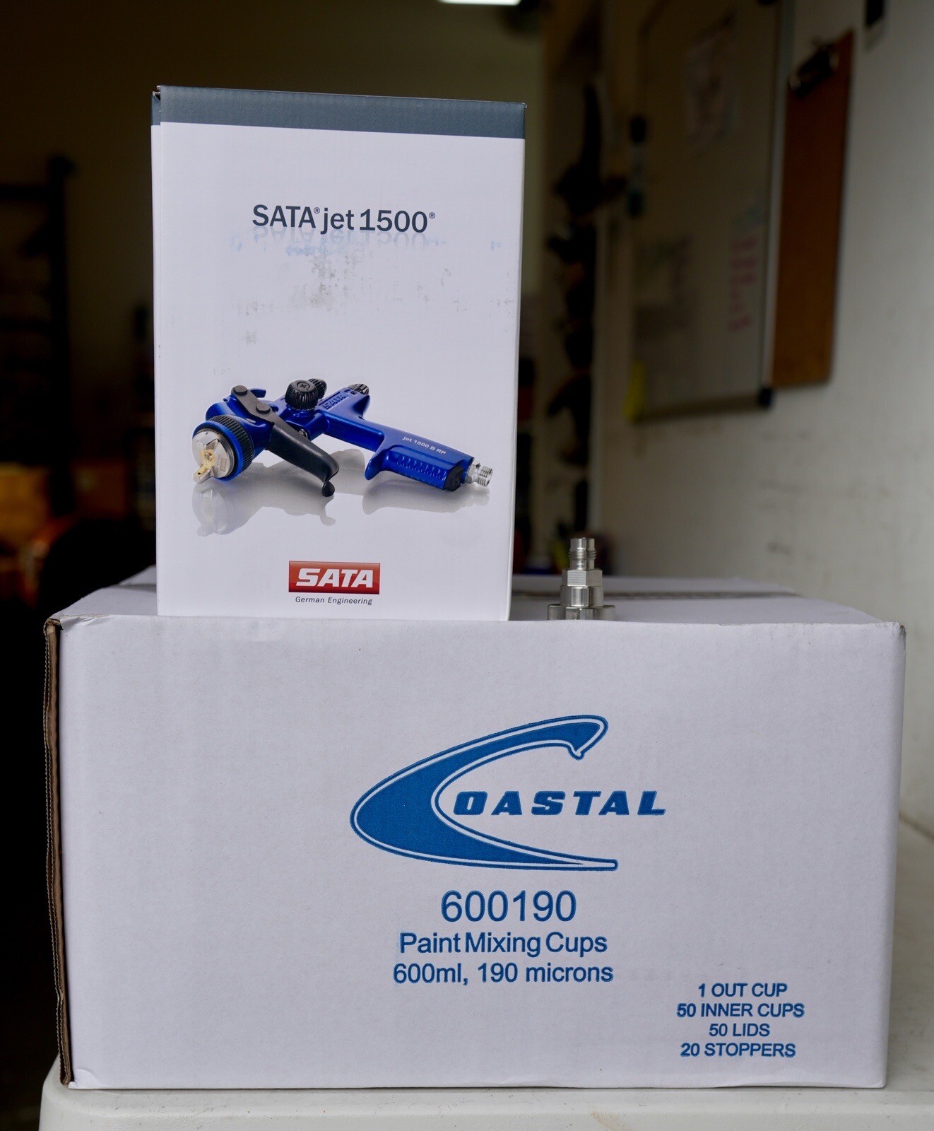 SATA Jet 1500 B RP Spray Gun 1.3 Tip Best Single Stage and Clearcoat ...