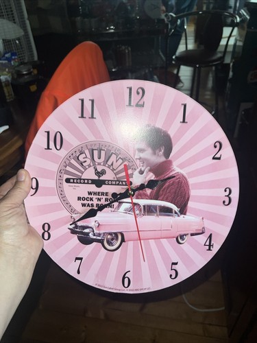 Elvis Presley Collectible "Where Rock n Roll was Born" Wall Clock ...