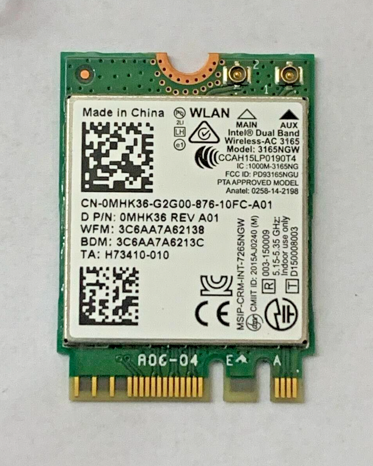 DELL OptiPlex 7050 3060 3070 3690 7060 Micro Bluetooth Wireless Card ...