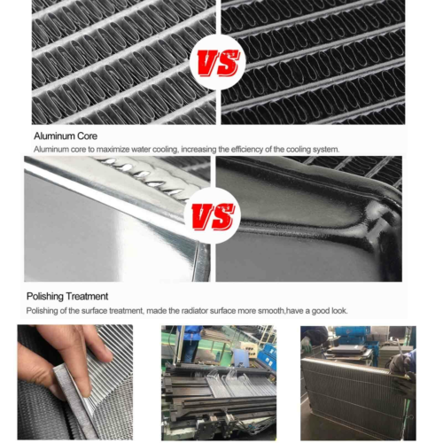 3-ROWS ALUMINUM RADIATOR FOR 55-1959 CHEVY 3B 3200 3C 3100 3400 3500 ...