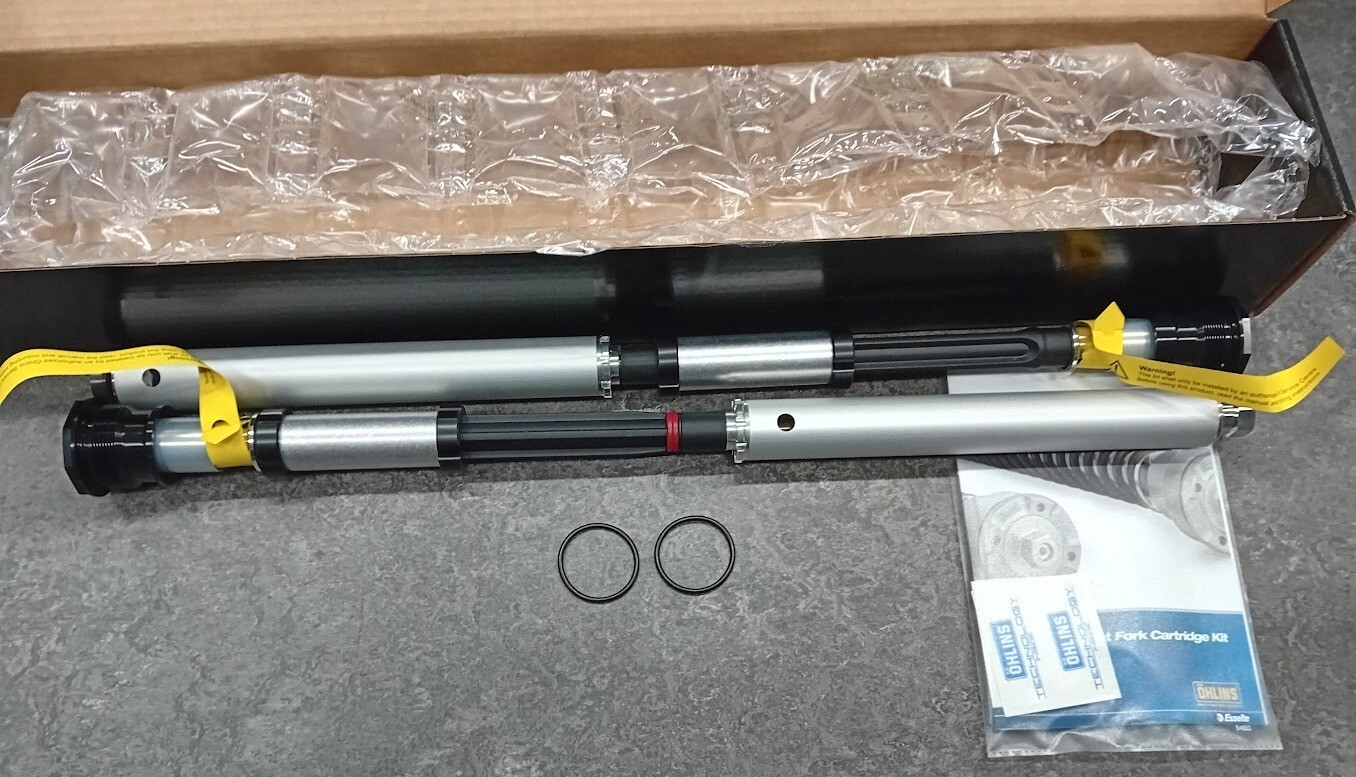 FKS508 - NIX30 Ohlins Cartridge Kit for Harley-Davidson Softail Fat Bob ...