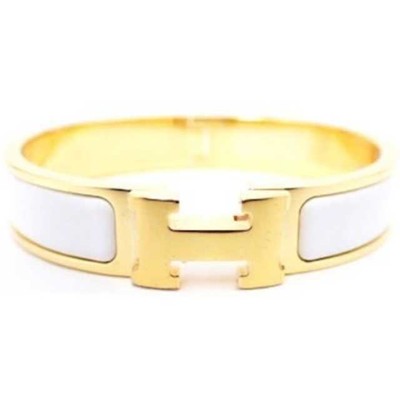HERMES Click H BLANC Gold H700001 F 31 | eBay