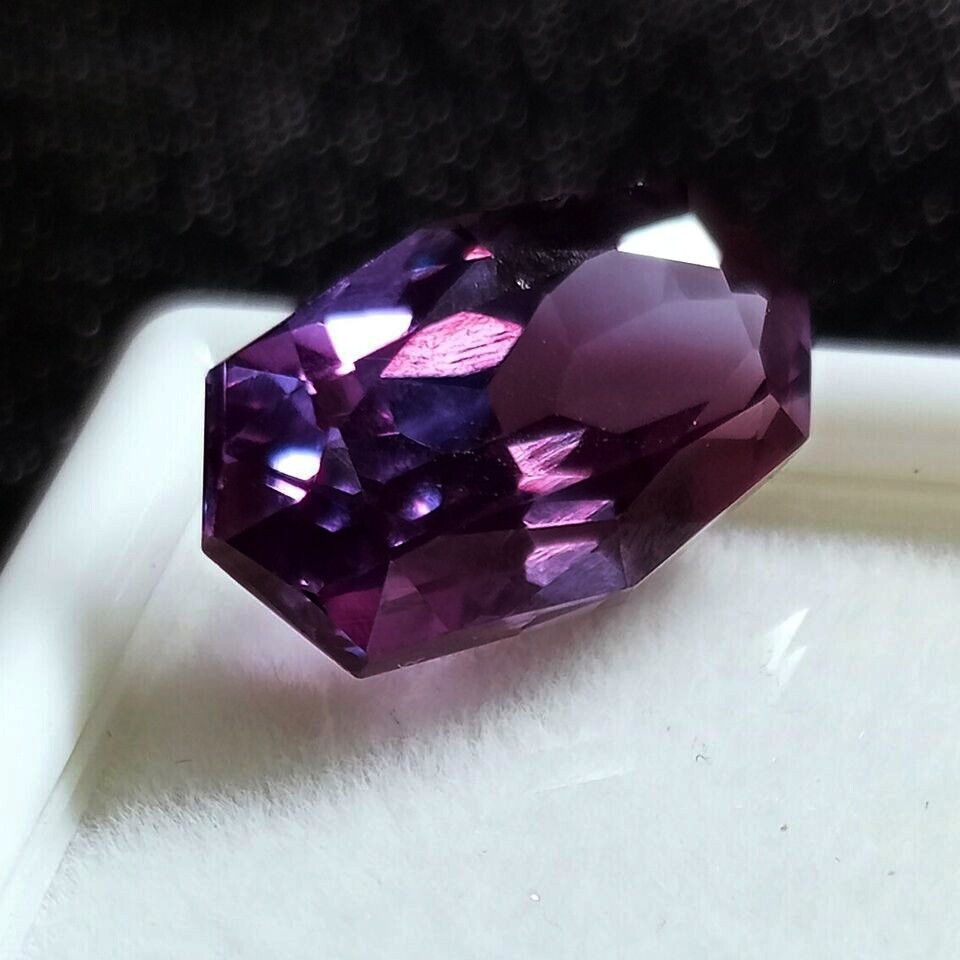 10 Ct Natural Alexandrite Fancy Cut Color Changing Loose Certified ...