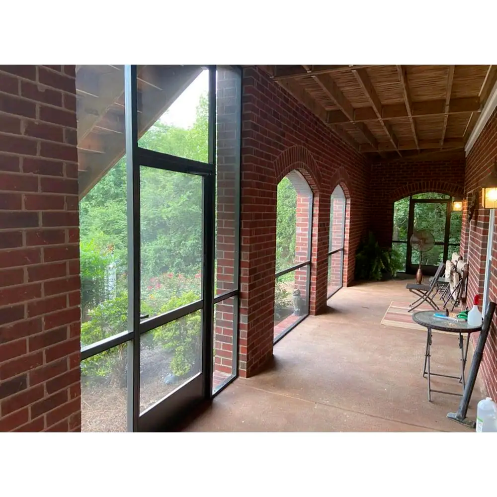 Bronze Screen Room Aluminum Extrusion with Spline Track - 95.25" x 2" x ...