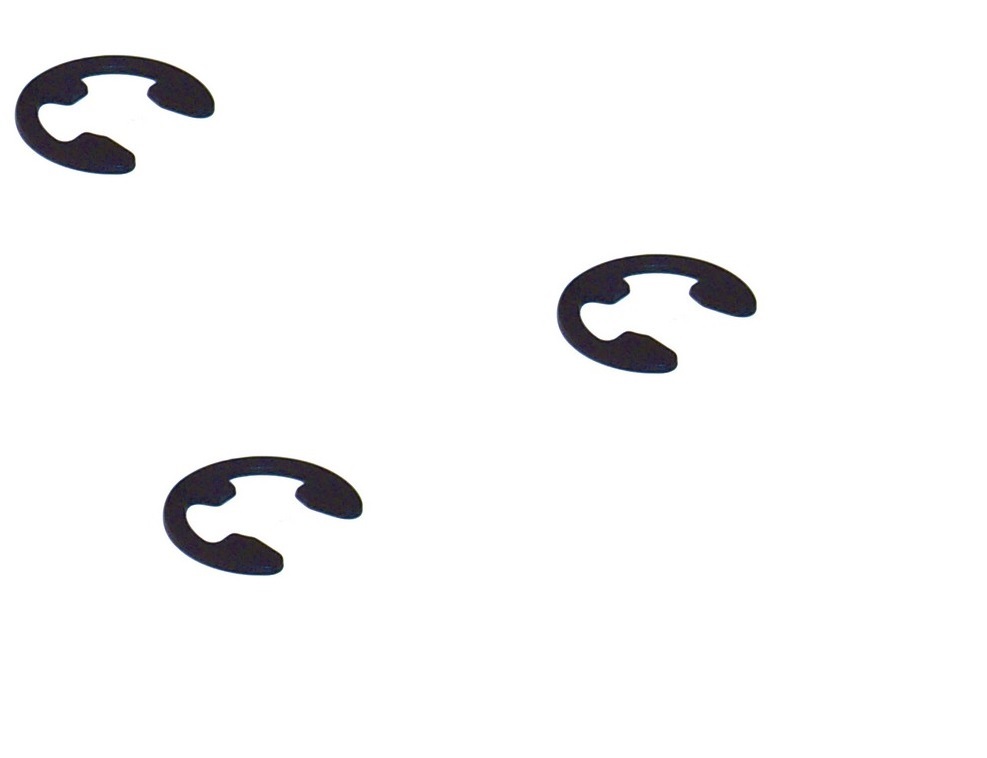 Steel External E Retainer Clips Various Size & Quantity 1.5mm to 15mm ...