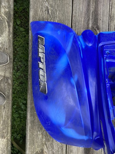 2001-2005 Yamaha Raptor 660 Rear Fenders Plastic | Blue | ABS | Right