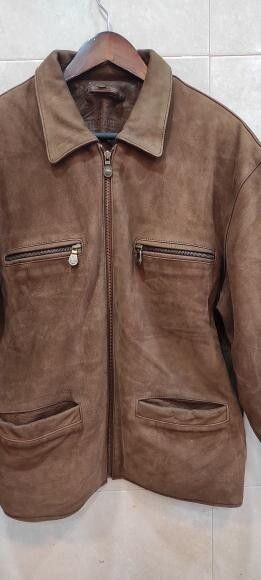 Vintage Original Trapper Leatherwear Men’s Brown Leather Jacket Size L ...
