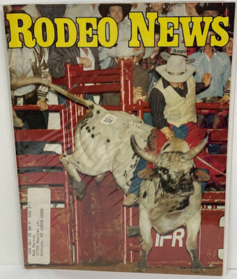 IRA Rodeo News Magazine August 1987 | eBay