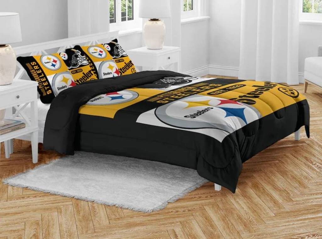 Pittsburgh Steelers Queen Size Comforter Sets Pittsburgh Steelers
