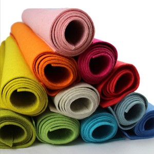 80% wool felt 2mm thick pressed felt per metre 60cm wide melange ...