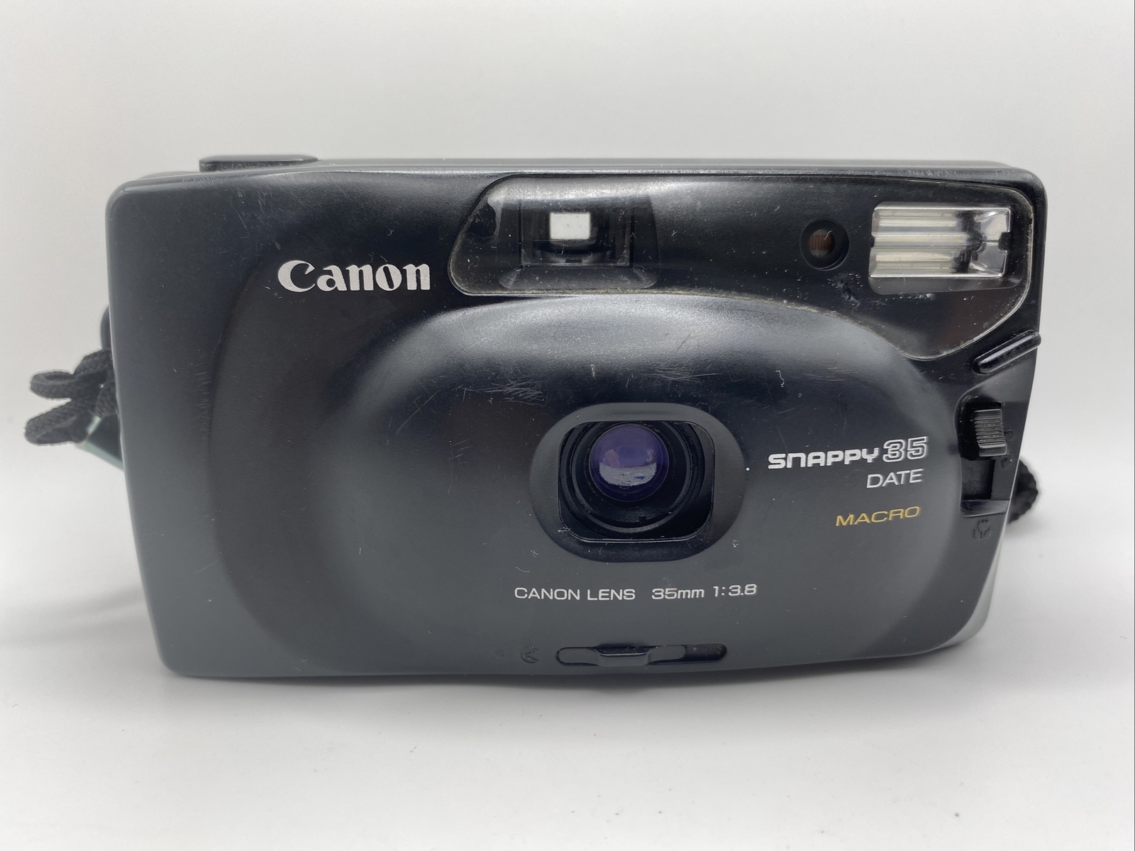 Vtg Canon Snappy 35 Date Macro 35mm Point & Shoot Film Camera - Film ...